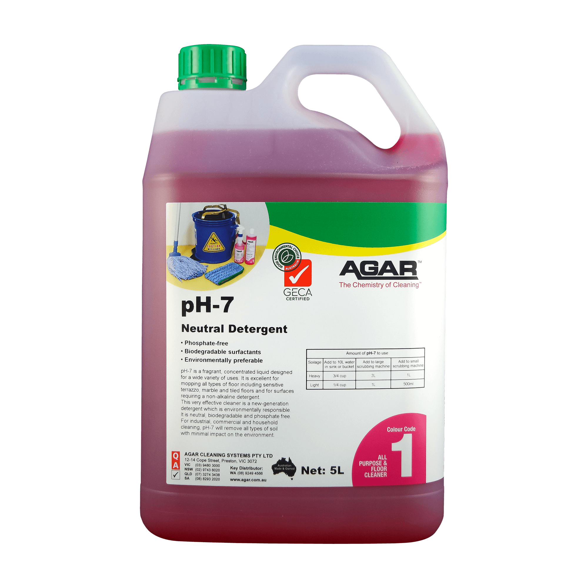 Neutral Detergent PH7 5L – TCE Solutions