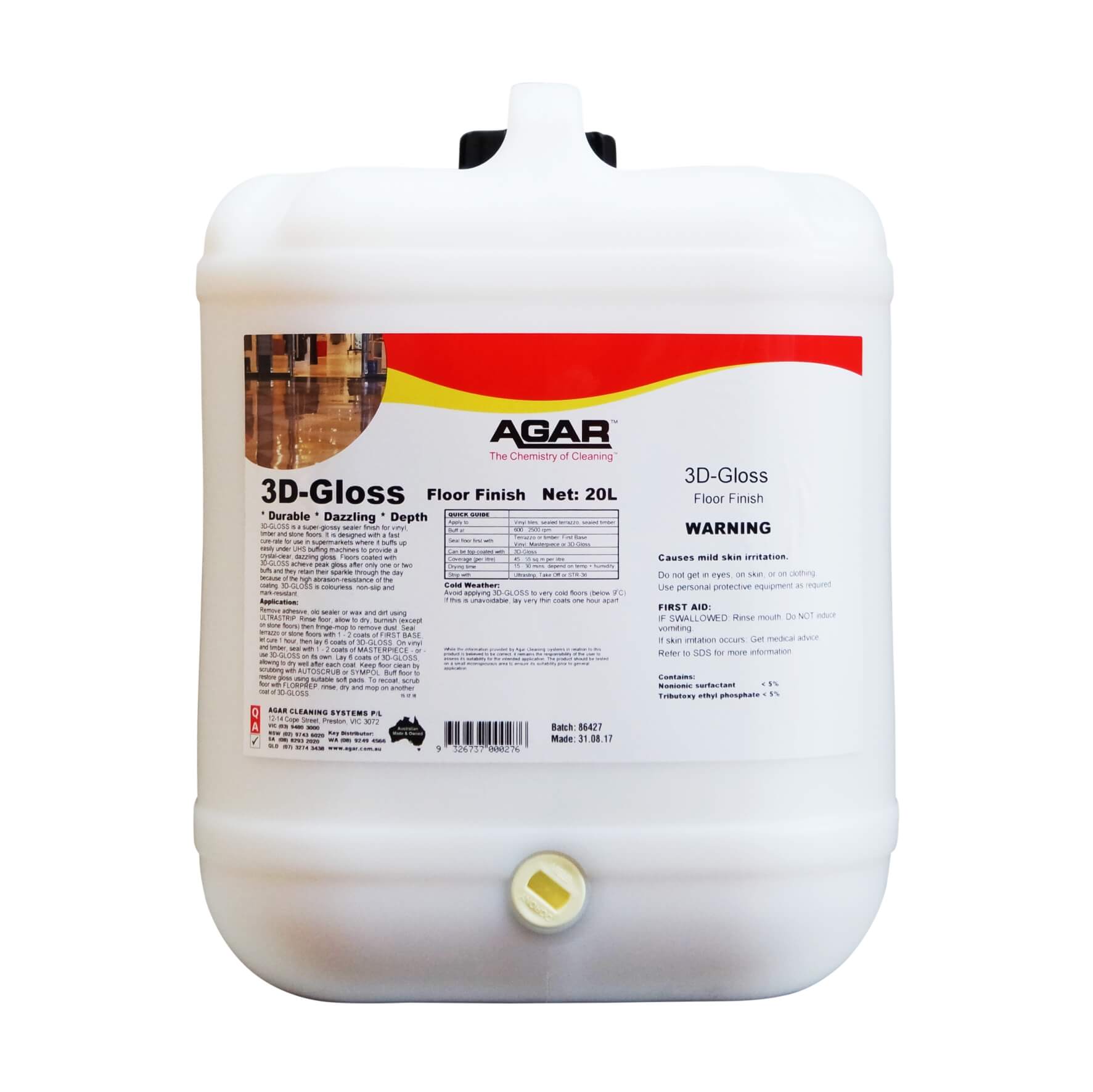3D-Gloss 20Lt – TCE Solutions