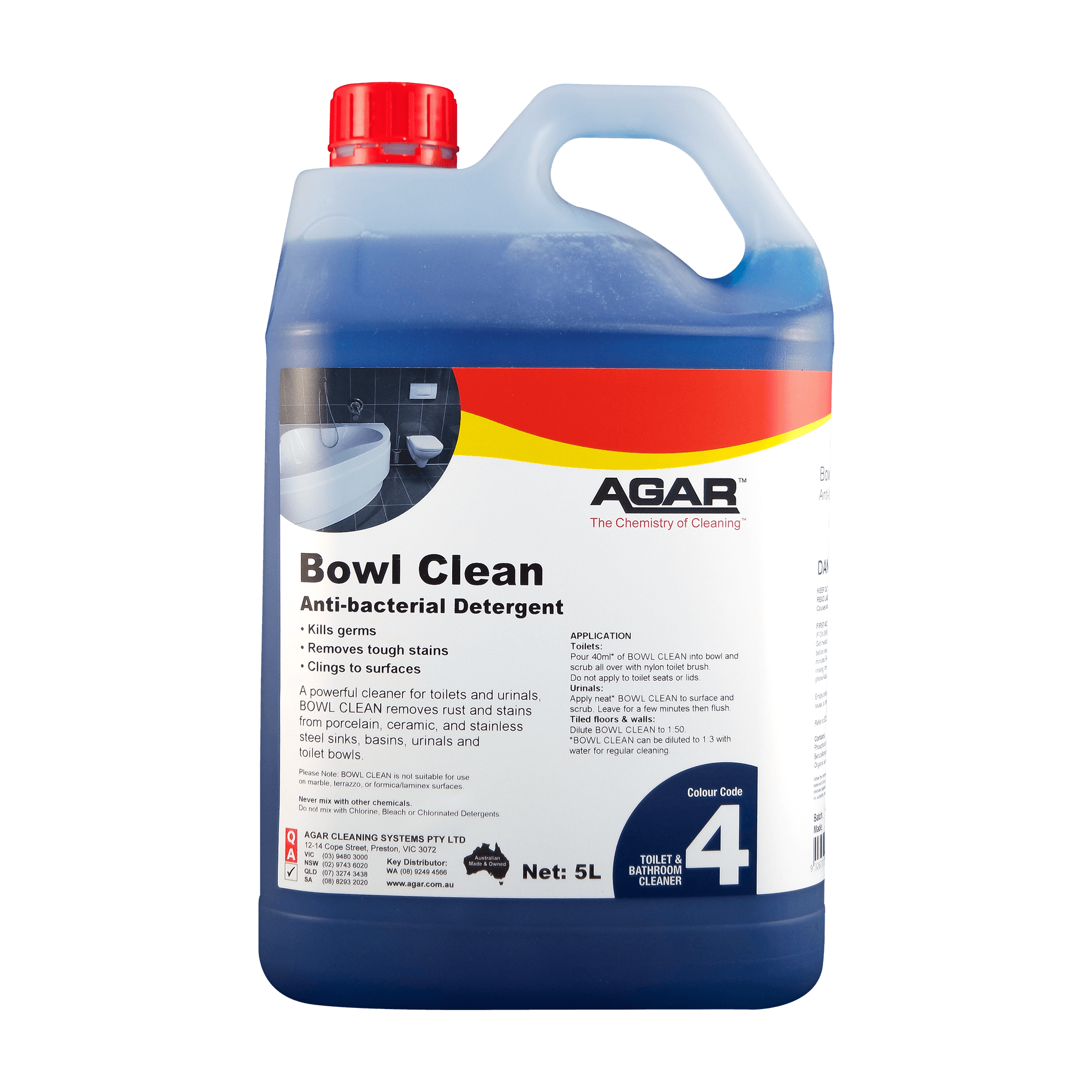 Antibacterial Detergent Bowl Clean 5L – TCE Solutions