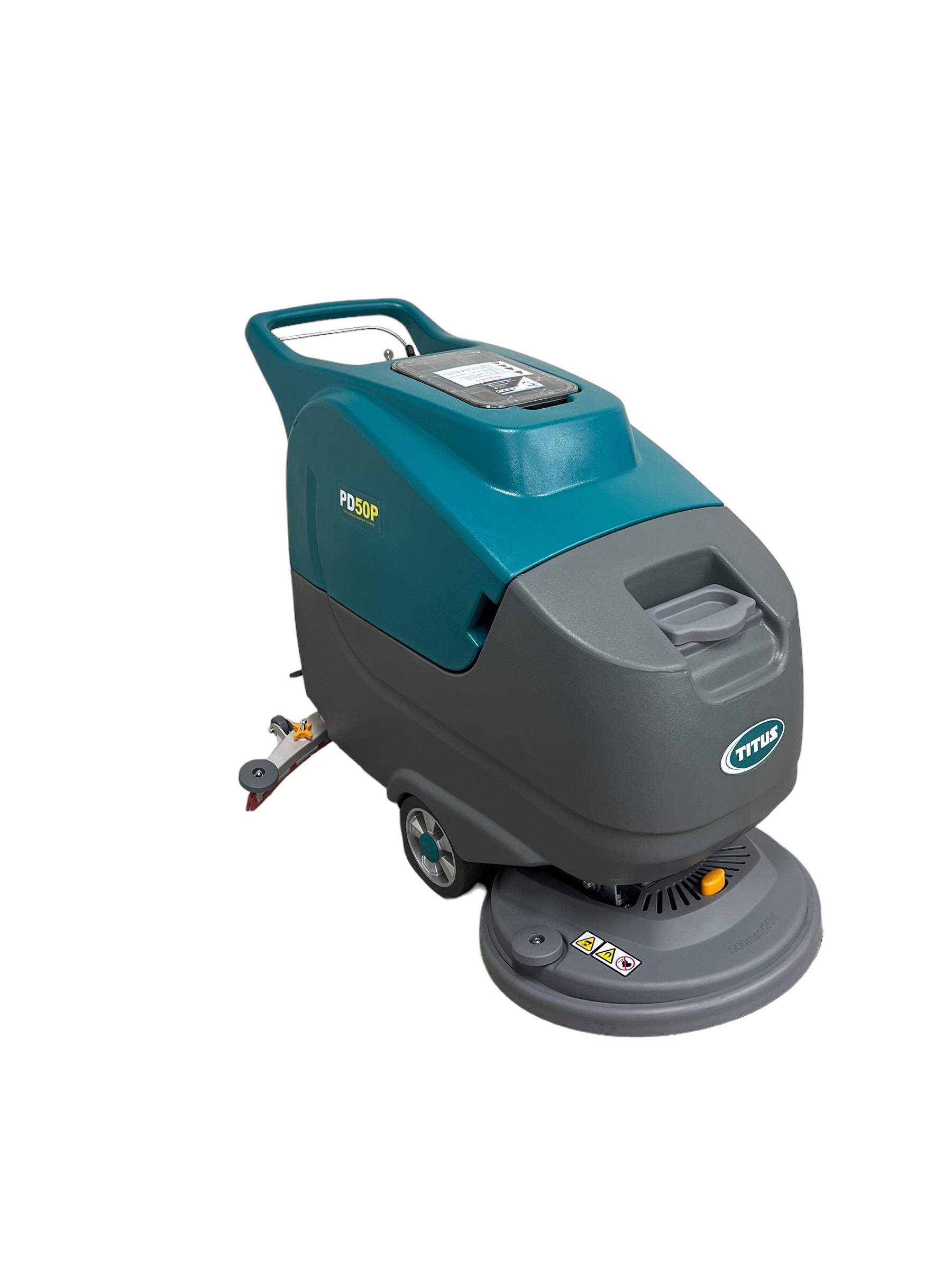 Titus PD50P Automatic/Driven Walk Behind Scrubber Machine – TCE Solutions