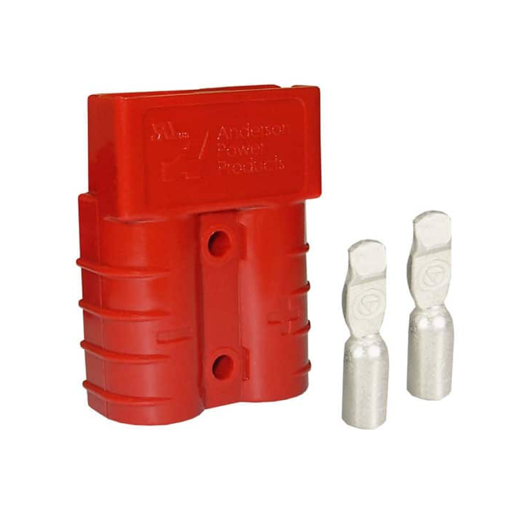 Anderson Heavy Duty Power Connector 50 Amp Red – TCE Solutions